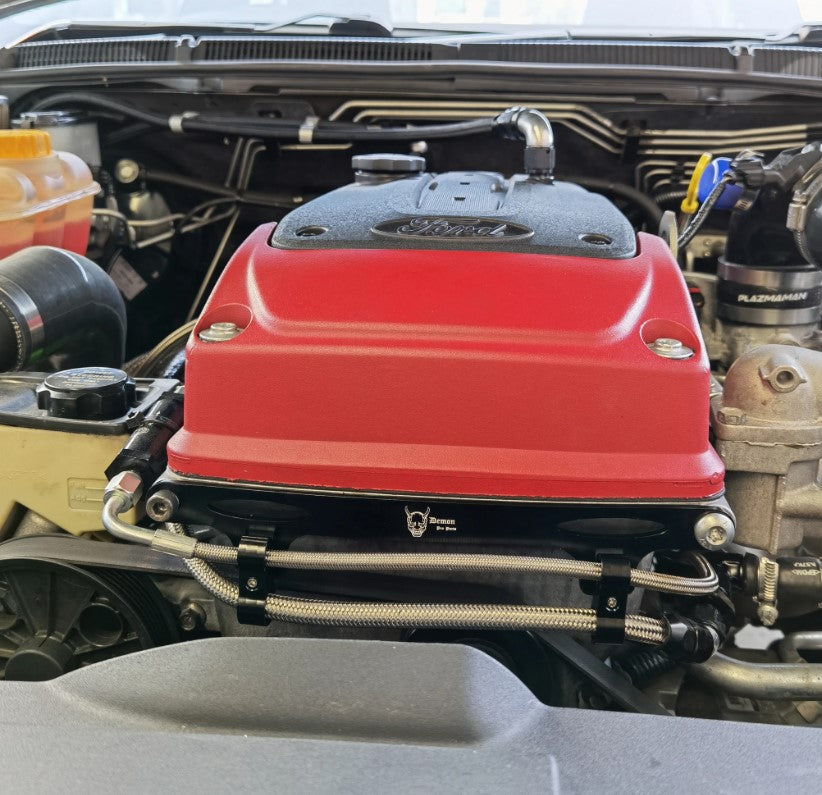 Demon Pro Parts Turbo Oil & Water Line Mounting Bracket – BarraTheWorld.com